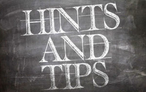 Presentation Hints and Tips